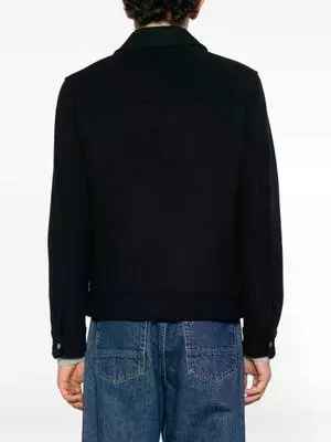 MANUEL RITZ Zip-up Wool-blend Jacket