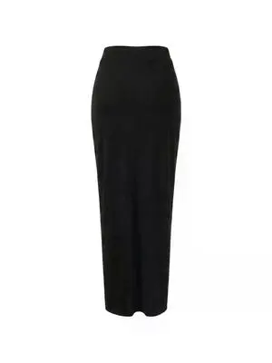 INTERNATIONAL APPEAL Sari-draped Maxi Skirt