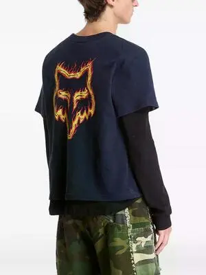 FOX LAB Double-layer T-shirt