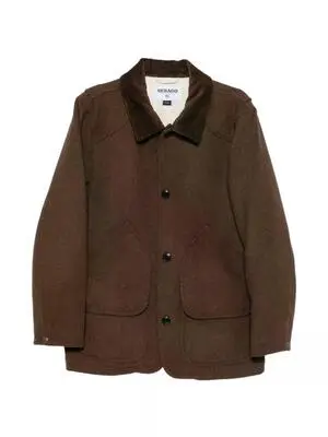 SEBAGO Corduroy-collar Button-fastening Jacket