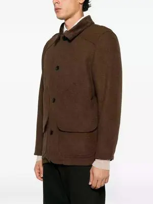 SEBAGO Corduroy-collar Button-fastening Jacket