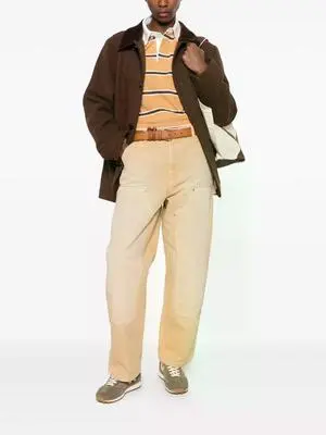 SEBAGO Corduroy-collar Button-fastening Jacket - Brown