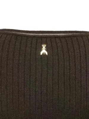 Patrizia Pepe Rib-knit Slim-fit Sweater