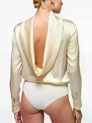 CATALINA Open-back Long-sleeve Bodysuit