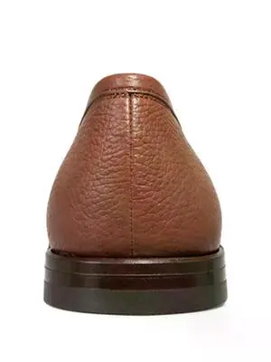 ANIPS Grainy Leather Penny Loafers