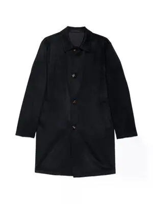 Kiton Reversible Single-breasted Coat