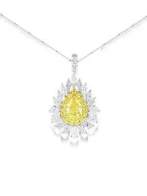 HYT JEWELRY Diamond 2-in-1 Pendant And Ring