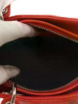 Dior 2013 Medium Lambskin Cannage Lady Satchel