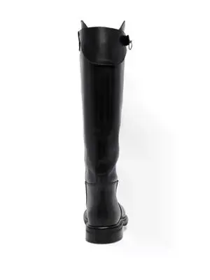 POEVE Fibi Buckle-strap Knee-high Boots