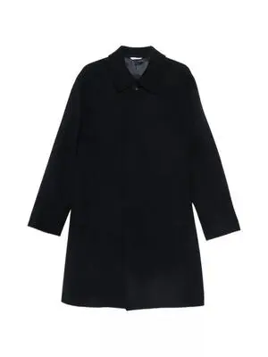 MANUEL RITZ Concealed-fastening Coat - Blue