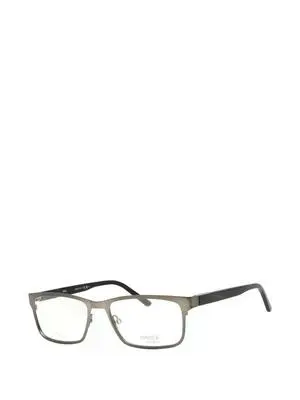 ELASTA Rectangle-frame Glasses - Grey