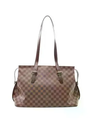 LOUIS VUITTON 2005 Damier Ebène Chelsea Tote Bag