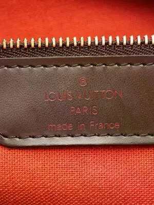 LOUIS VUITTON 2005 Damier Ebène Chelsea Tote Bag