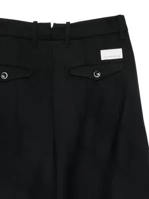 NINE:INTHE:MORNING Zina Pleated Wide-leg Trousers