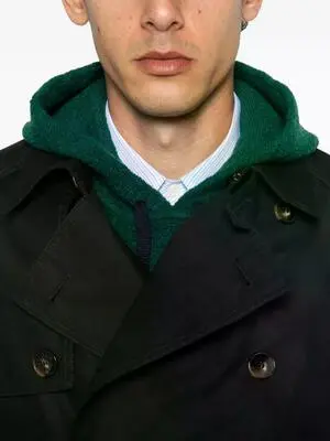 L'IMPERMEABILE Tony Double-breasted Belted Coat