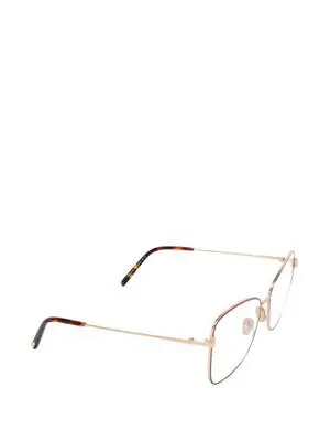 TOM FORD Geometric-frame Glasses - Red