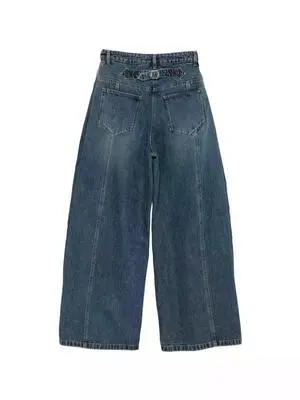 JUUN.J Panelled Wide-leg Jeans