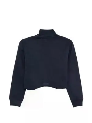 Vetements Logo-embroidered Crop Jacket