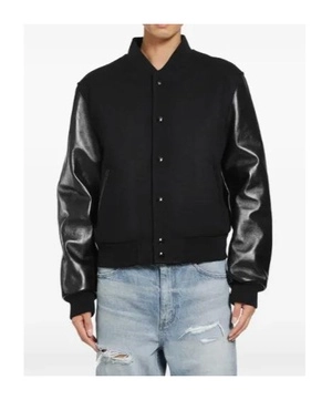 Celine Teddy Jacket In Textured Wool