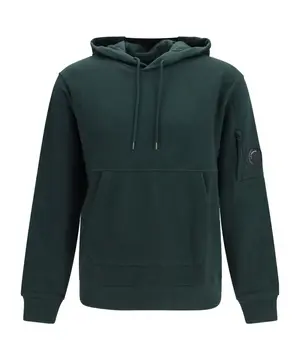C.P. COMPANY Lens Pocket Hoodie - Green