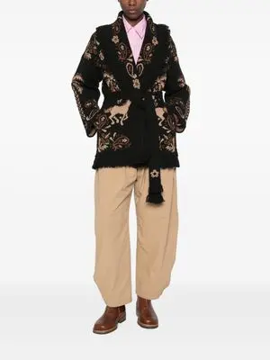 Alanui Island Roots Belted Cardigan