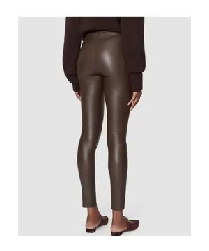 JOSEPH Stretch-leather Trousers