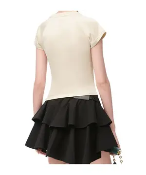 Loewe Small Fit T-shirt In Cotton And Viscose