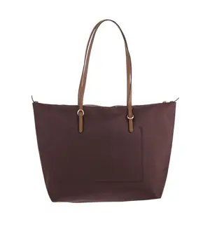Ralph Lauren Logo Patch Large Top Handle Bag