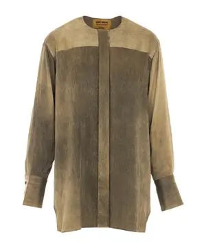 UMA WANG Long-sleeved Top - Brown