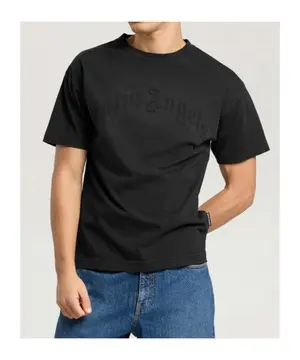 Palm Angels Logo Patch Crewneck T-shirt