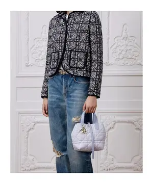 Dior Small Toujours Vertical Tote Bag