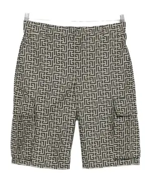 Balmain Monogram Cargo Shorts