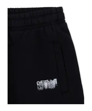 Off-White Logo-print Cotton Shorts