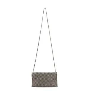 Benedetta Bruzziches La Petite Crystal-embellished Chain-strap Crossbody Bag