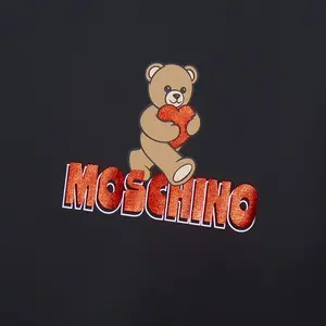 Moschino Teddy-motif Logo T-shirt