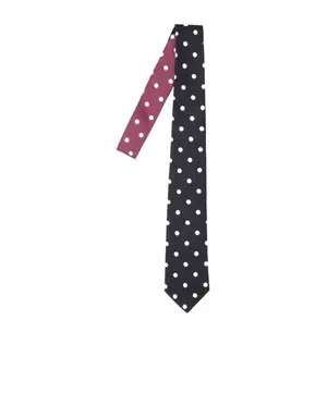 Paul Smith Polka-dot Silk Tie - Black