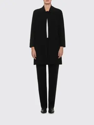 Norma Kamali Collared Long-line Cardigan