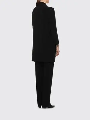 Norma Kamali Collared Long-line Cardigan