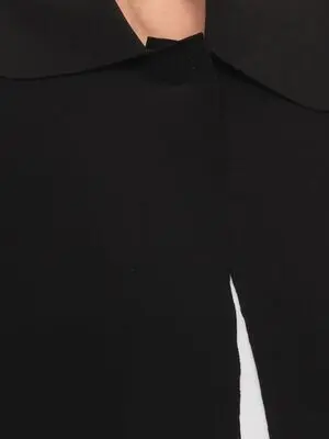 Norma Kamali Collared Long-line Cardigan