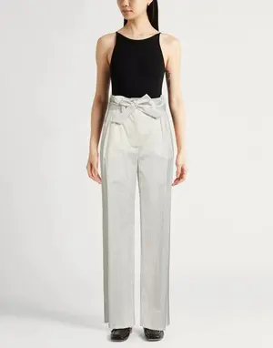 Max Mara High-waisted Striped Wide-leg Trousers