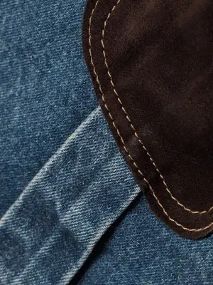 NILI LOTAN Brooklyn Panelled Denim Jacket