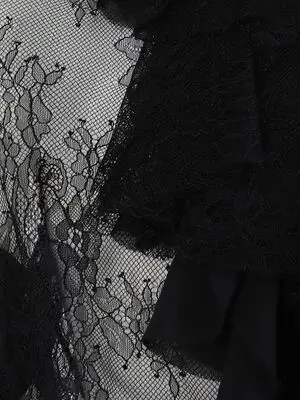 Alberta Ferretti Long-sleeved Shirt - Black