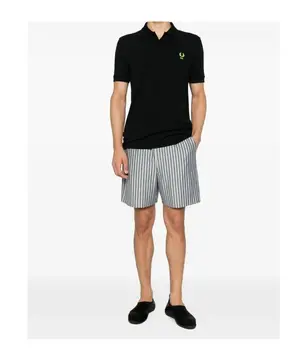 Comme Des Garçons Logo-embroidered Polo Shirt