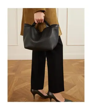 THE ROW Small Kit Tote Bag - Black