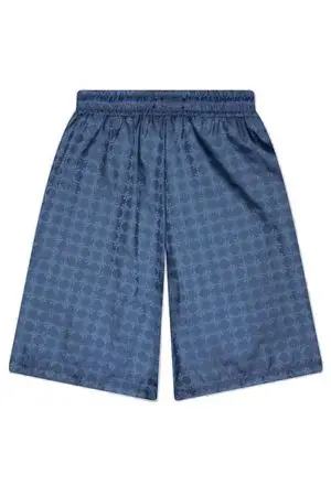 Amiri Ma Quad Logo Drawstring Shorts - Blue