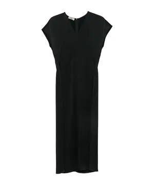 Herno V-neck Dress - Black