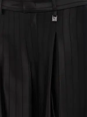 Giuseppe Di Morabito Casual Pants With A Lace Hem