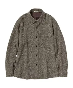 Auralee Button-down Casual Jacket - Green