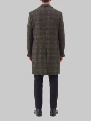 Barena Venezia Filzada Checked Single-breasted Coat