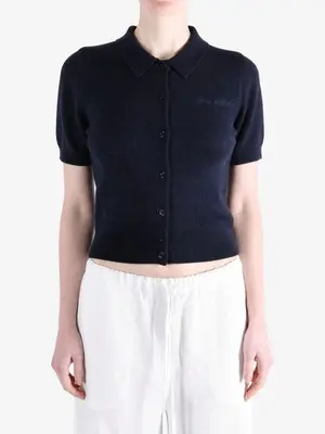 SPORTY  RICH Short-sleeved Cardigan
